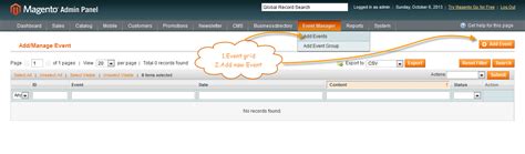 Magento Events Manager Extension Webkul Blog