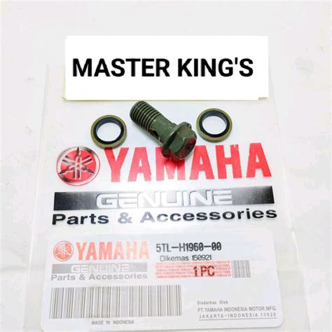 Jual Baut Selang Rem Motor Ring Lapisan Karet PNP Ke Semua Motor Baut Selang Rem Depan PNP