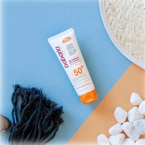 Babaria Crema Solar Facial Antimanchas Rosa Mosqueta SPF50 75 Ml Atida