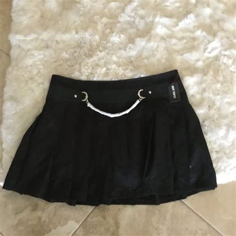 Tripp Nyc Skirts Hot Topic Royal Bones For Tripp Goth Skirt 2x New