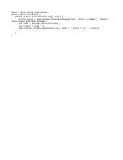 Java Practice Multiply A Number By 2 Using JOptionPane Course Hero
