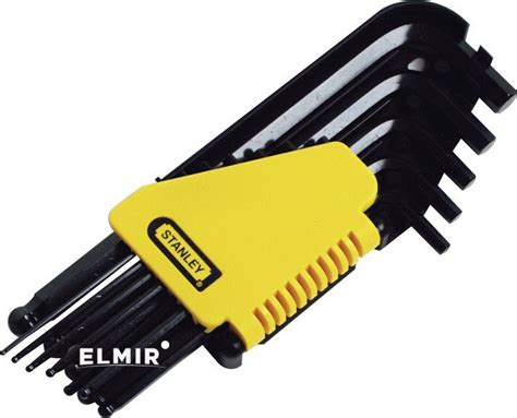 Набор шестигранных ключей Stanley 0-69-257 купить | ELMIR - цена ...