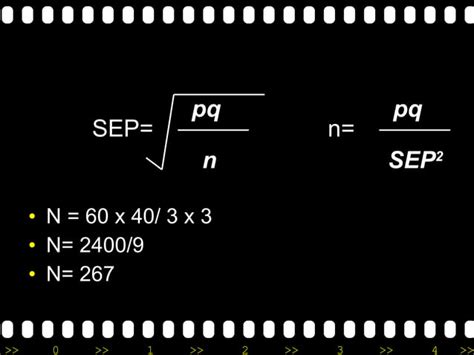 Sample Size Estimation PPT