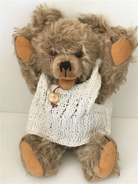Antiker Teddybär von Hermann Teddy Original