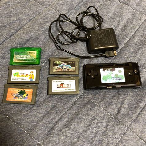ゲームボーイアドバンスミクロ本体とソフト6点セット メルカリ