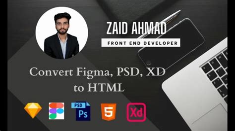 Convert Figma To Html Psd To Html And Sketch To Html By Zaidahmaddev Fiverr