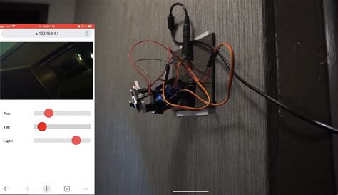 Diy Pan Tilt Control Using Servos For Esp32 Cam Wifi Security Camera