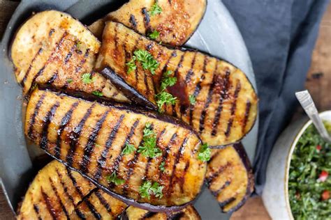 Grilled Vegan Eggplant Steaks Vegan Eating