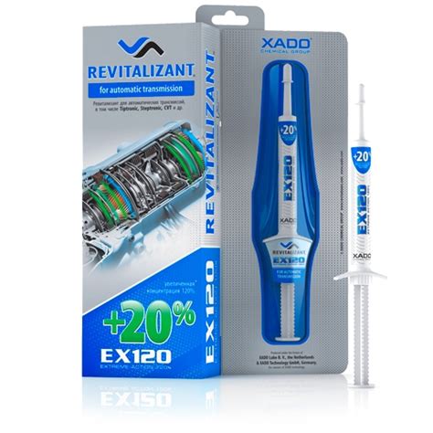 XADO EX120 for Automatic Transmission Syringe (Syringe 8ml) Restore and ...
