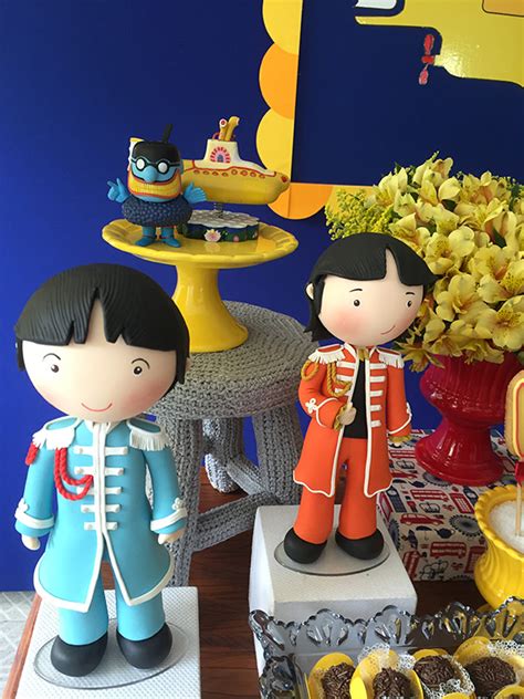 Festinha Inspirada Em Yellow Submarine Dos Beatles Constance Zahn