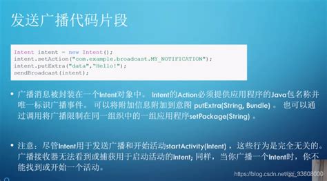 Android —— 意图和广播 Andand 广播的发送51cto博客android发送广播代码