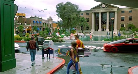 Back To The Future Part Ii At Courthouse Square Filming Location