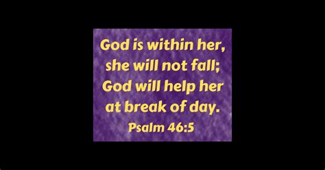 Bible Verse Psalm 465 Psalm 465 Sticker Teepublic