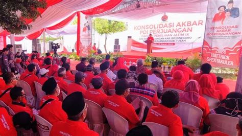 Kader Hadiri Konsolidasi Akbar Dapil Jatim IX Tuban Bojonegoro