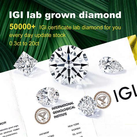 Shop High Quality Lab Grown Diamonds With IGI Certificates
