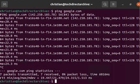how to perform a continuous ping on macos linux windows juniper and