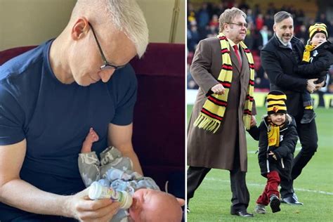 Elton John Called Anderson Cooper To Welcome Him To ‘gay Dads Club