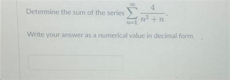 Solved n² n Write your answer as a numerical value in Chegg