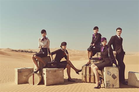 Etihad Launches New Uniforms For Cabin Crew Archives Circles In The