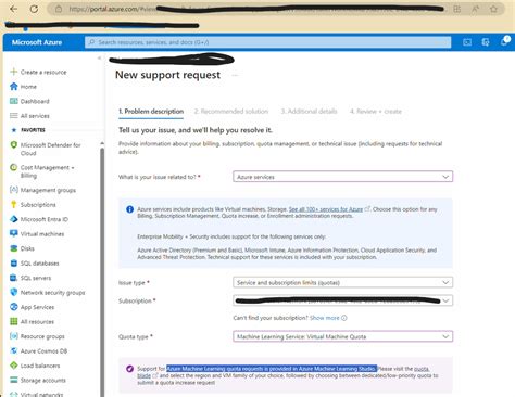how to get gpu quota in azure machine learning but without premium