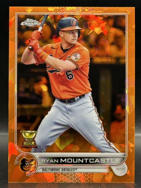 2022 Topps Chrome Sapphire Edition Orange 579 Ryan Mountcastle 25