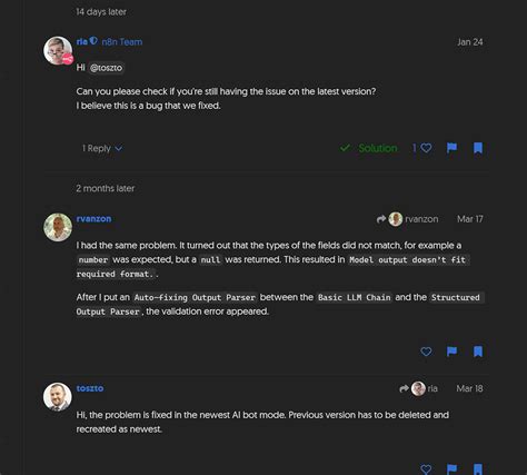 Model Output Doesnt Fit Required Format Structured Output Parser Questions N8n Community