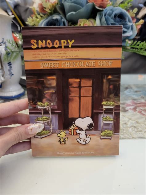Snoopy Memo Pad Hobbies And Toys Stationary And Craft Stationery