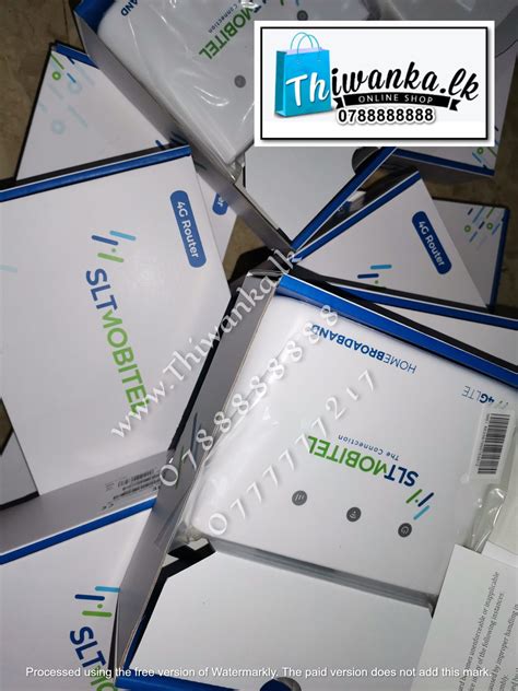 Slt Mobitel Prepaid 4g Routers Special Offer Thiwanka Lk