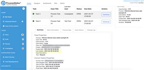 3 6 cases list documentation processmaker