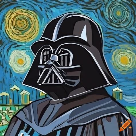 Darth Vader Artwork Inspired By Van Gogh On Craiyon