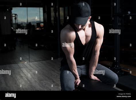 Handsome Good Looking And Attractive Young Man With Muscular Body