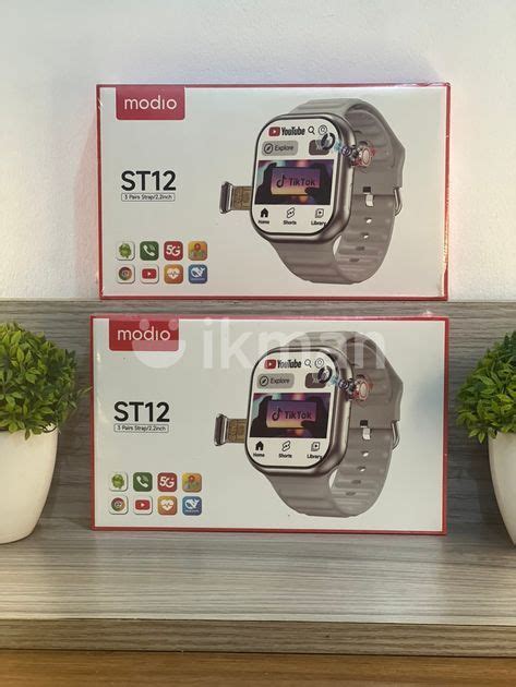 Modio St12 Sim 5g Smart Watch Ikman