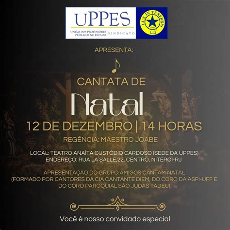 Cantata De Natal Uppes 2024 Uppe Sindicato