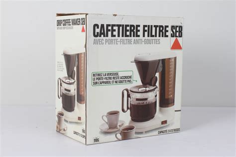 Cafetière électrique SEB Emmaüs Etikette
