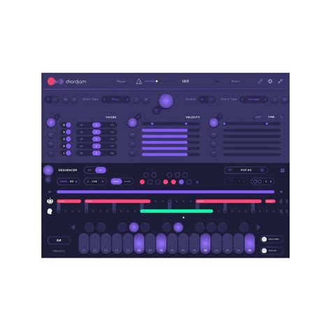 Audiomodern Chordjam 和弦生成工具 序列器軟體 Plugin 下載版 Midi Digilog 聲響實驗室