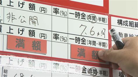 賃金は上がる？ 春闘集中回答日 トヨタ自動車やjr東海が過去最高水準の回答 Tbs News Dig