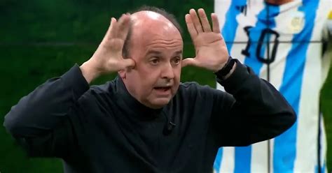 Habló el periodista español que quería que Croacia le hiciera cuatro goles a la Argentina Infobae