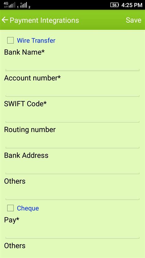 Invoice Template Android Parahyena