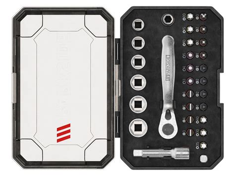 Parkside Ratschen Bit Set Aus Stahl