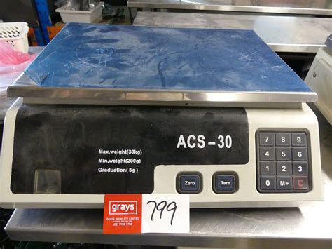 Acs System Acs 30 Electronic Scale Auction 0799 5053997 Grays Australia