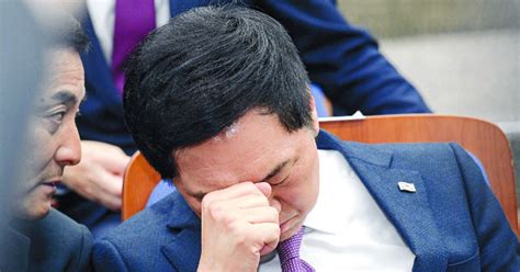 김기현 홍준표 해촉 강수 국힘 ‘전광훈 논란에 출렁