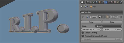 Modifiers Failing To Chisel Boolean Difference Text On A Cube Side