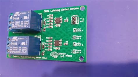 PCB Dual Latching Switch Module Share Project PCBWay