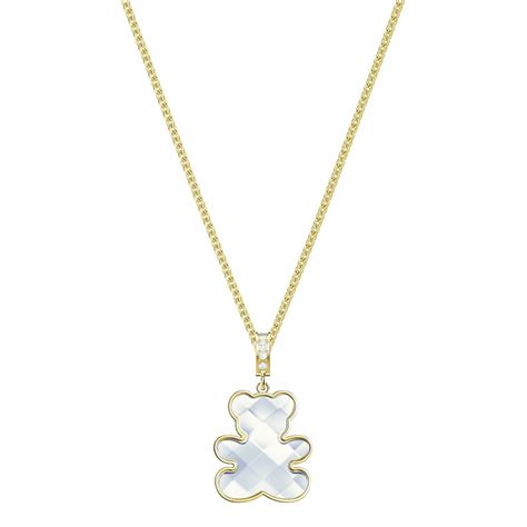 Achat Pendentif Swarovski Teddy en cristaux Swarovski et métal doré