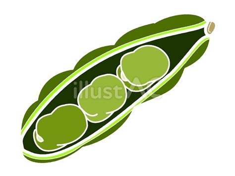 印象的なそら豆のアイコンイラスト No 23324698無料イラストフリー素材ならイラストAC