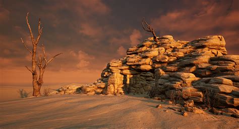 Ue4场景练习 Evolution 站酷zcool