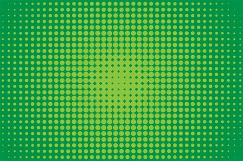 Premium Vector Green Abstract Halftone Pattern Background Flat Vector Illustration