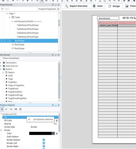 Dynamically Highlight Rows In A Reporting Module Table Based Off Of