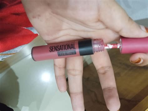 Maybelline New York Sensational Liquid Matte Lipstick 24 Touch Of Spice