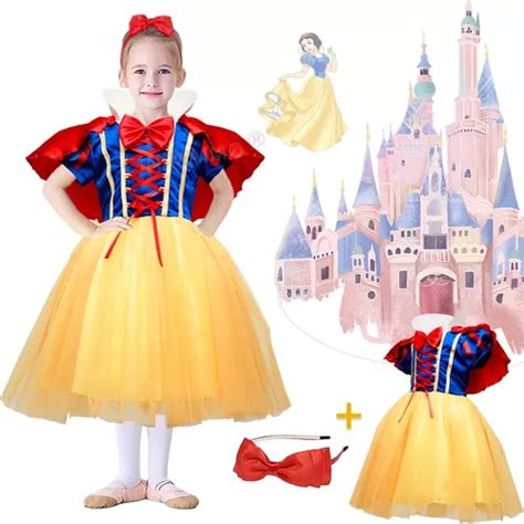 Disfraz Vestidos Princesa Blancanieves Para Fiesta Y Cosplay Cuotas